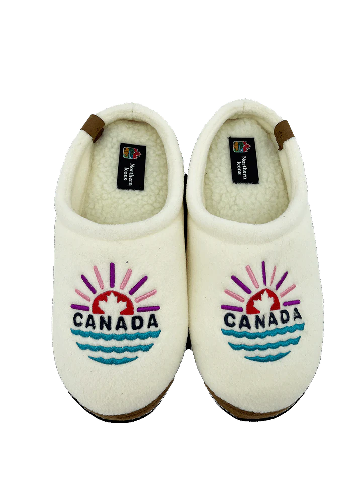 Sunrise Canada Slippers – Birch Hill Studio